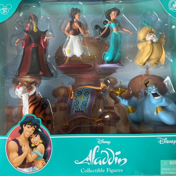 Disney | Dining | Disney Aladdin Set Collectible Figures Walt Disney ...